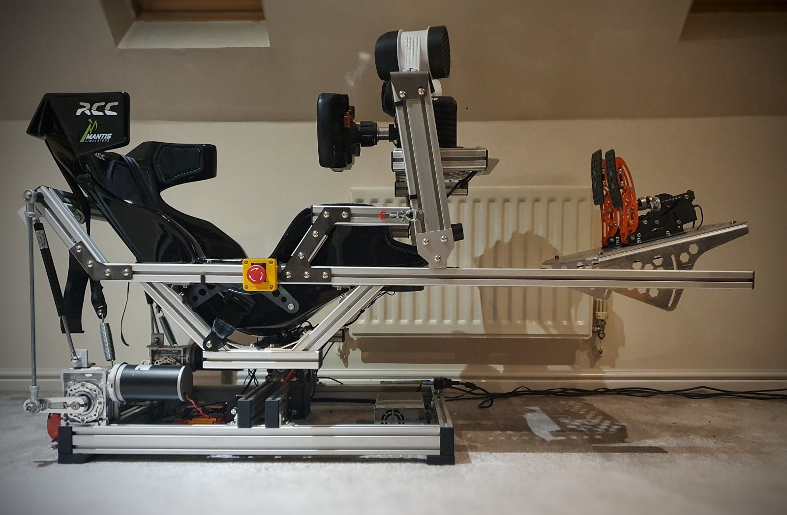 F1 motion sim - upgrading 2DOF to 3DOF