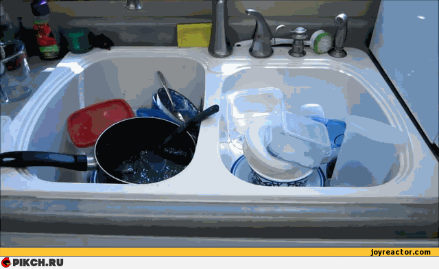 DIY washing up