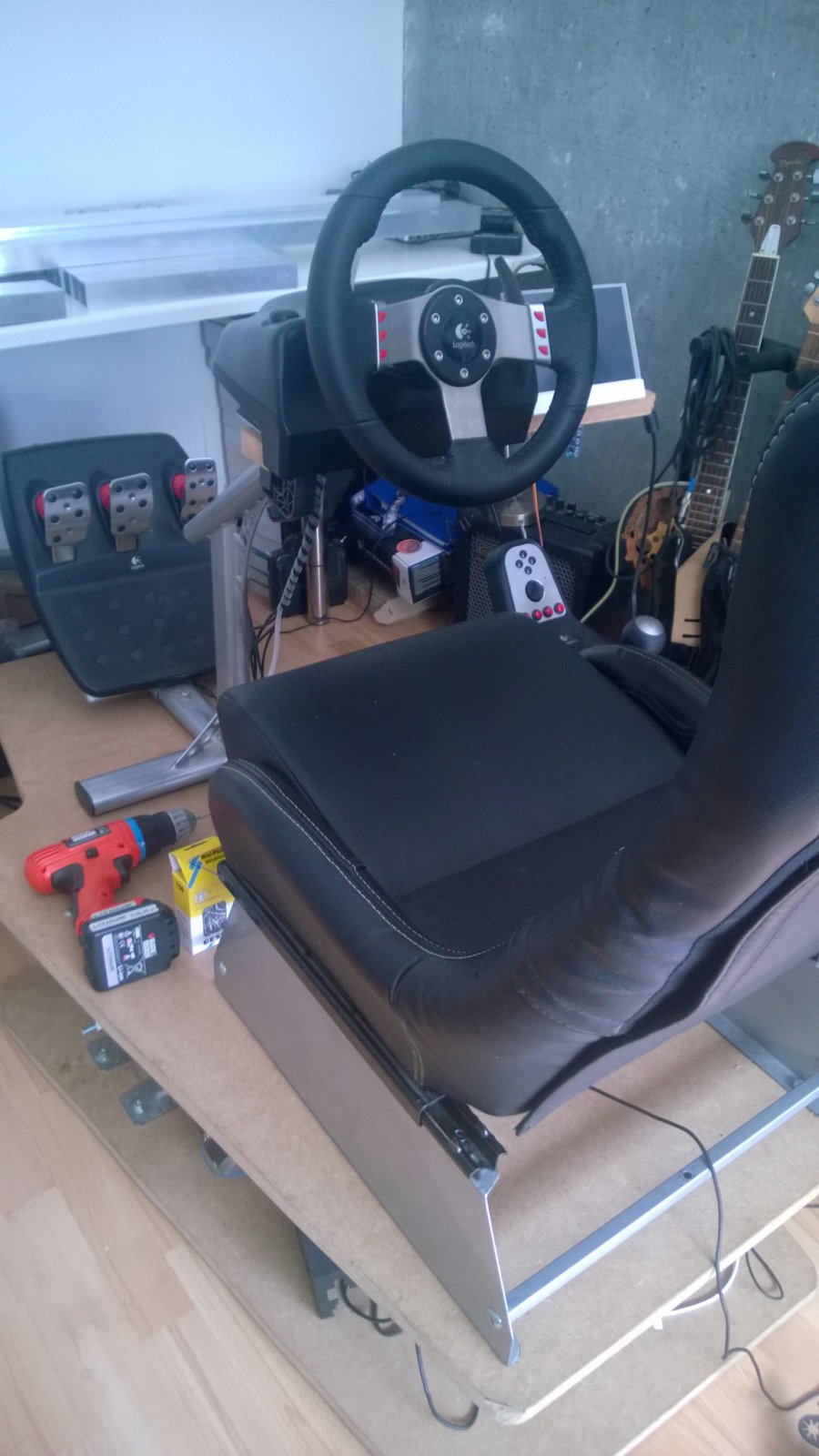 Take 2 on Racing rig (2dof)