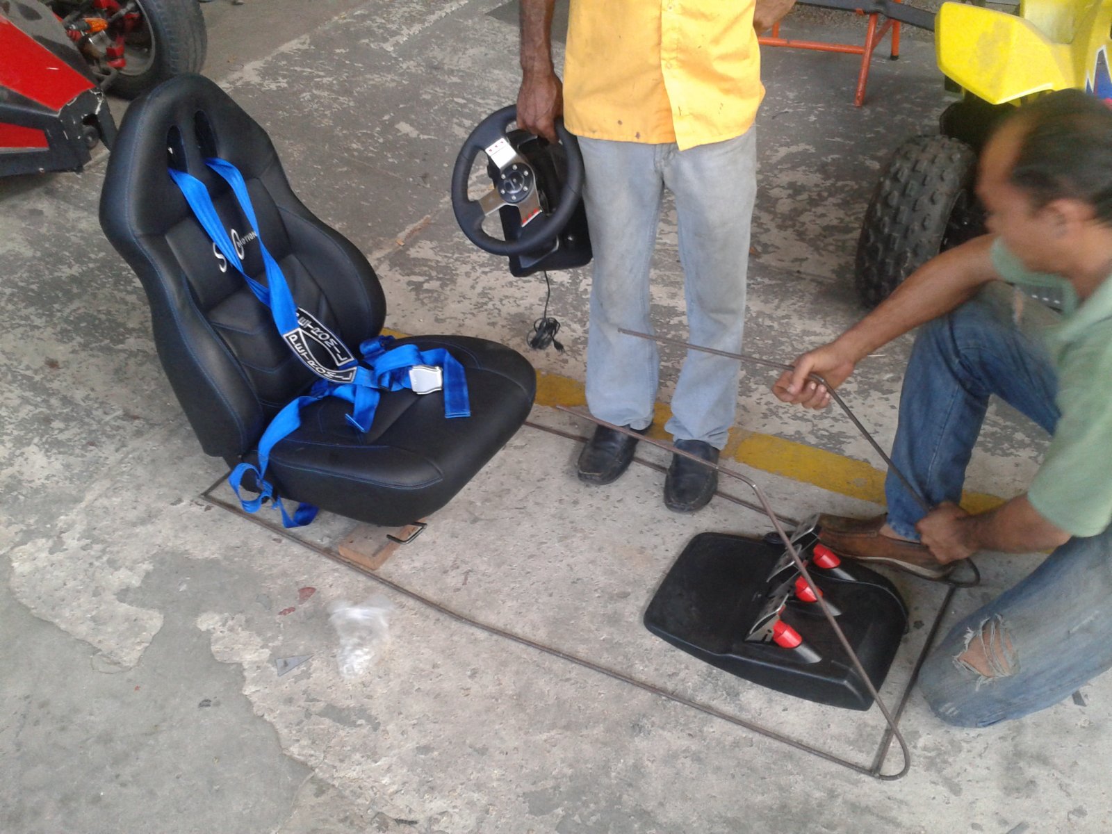 2DOF Full Platform Flight and Racing Rig