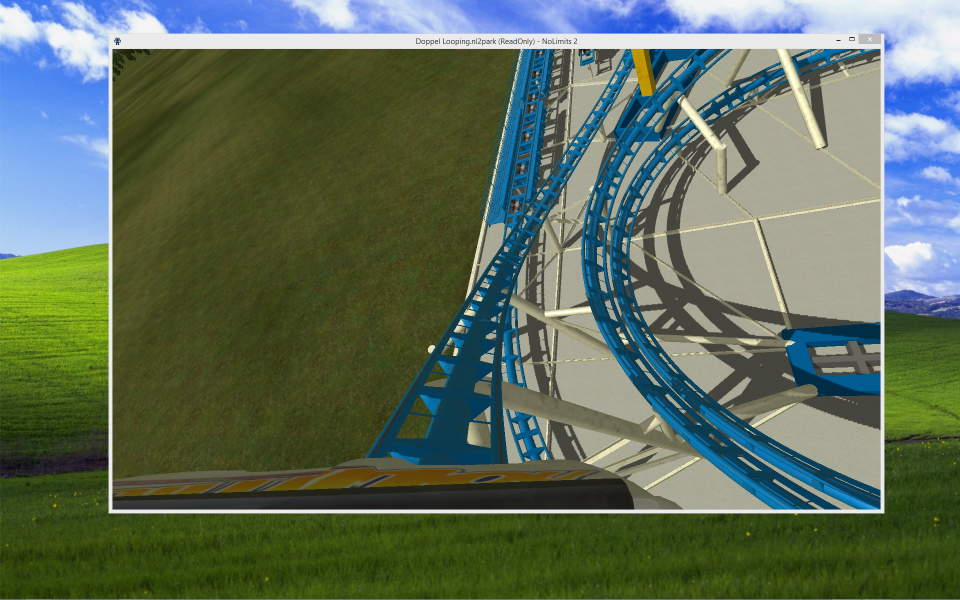Speed Data out of No Limits Roller Coaster