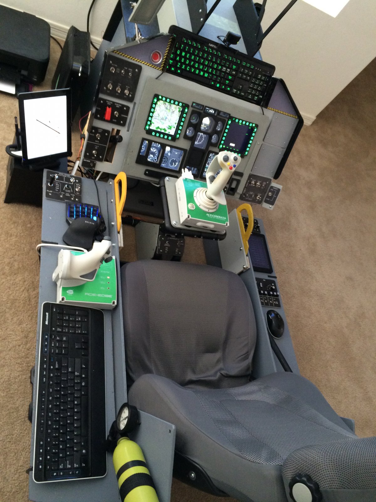 Flight Sim Motion Platform, ideas and suggestions please!