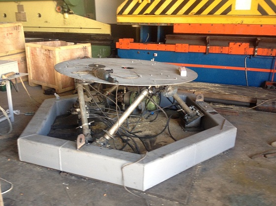 My 6-DOF Hydraulic motion base