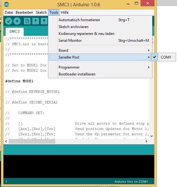 Tutorial - SMC3 Arduino 3DOF Motor Driver and Windows Utilities | Page 24