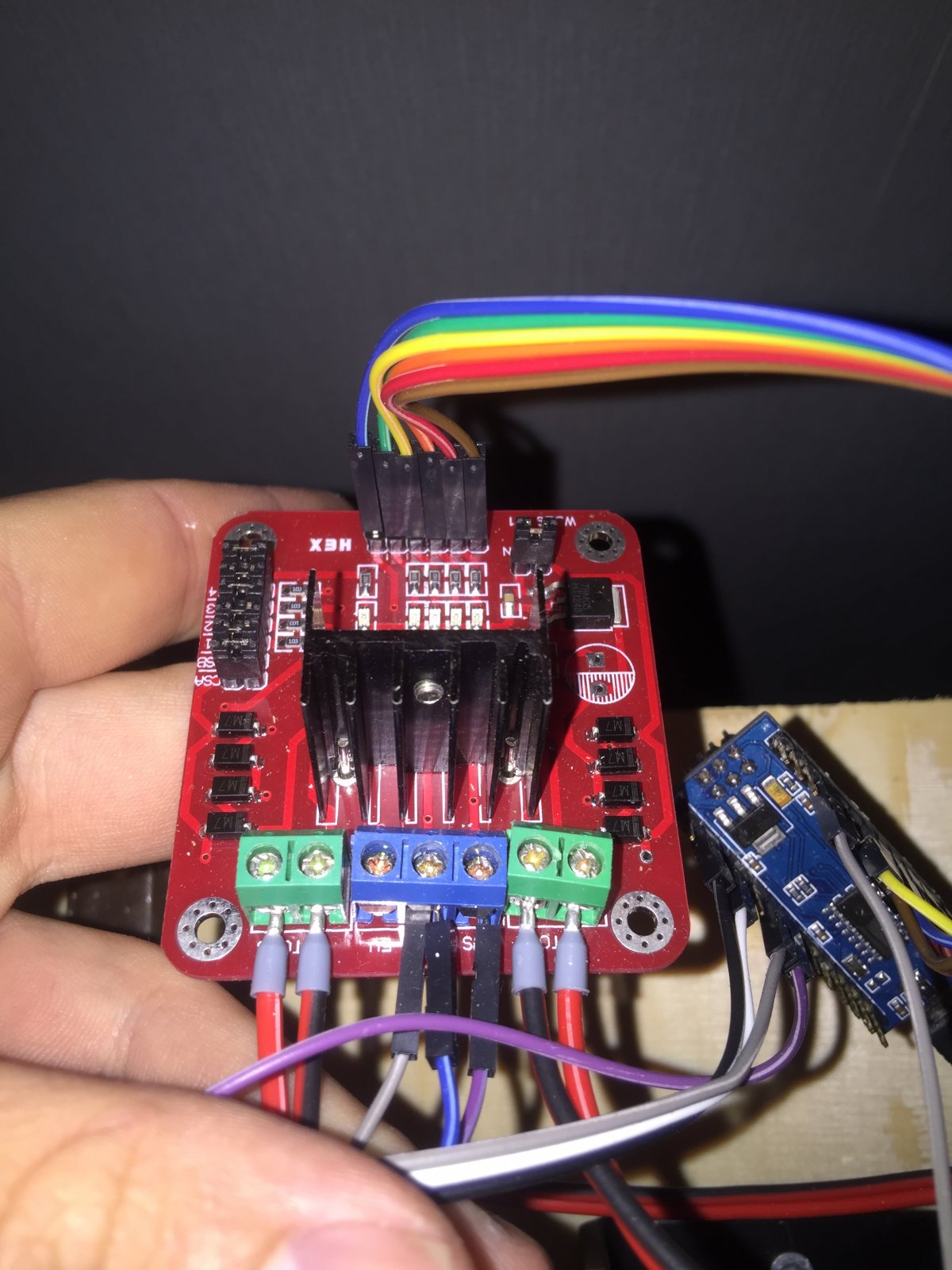 2DOF Arduino Monstermoto build