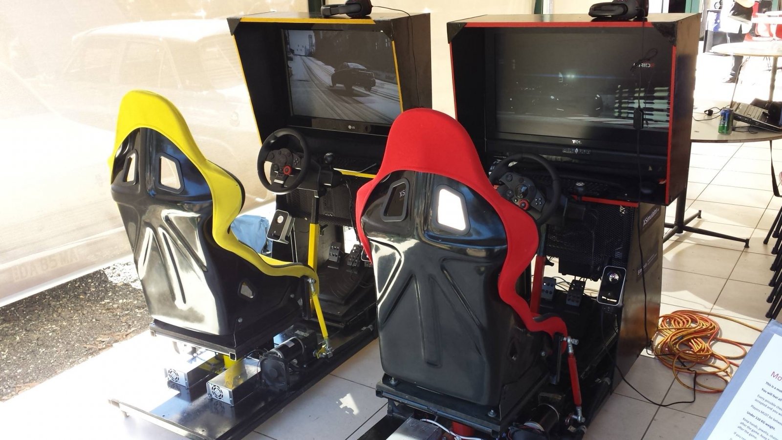 What the ideal motion system for a racing sim.