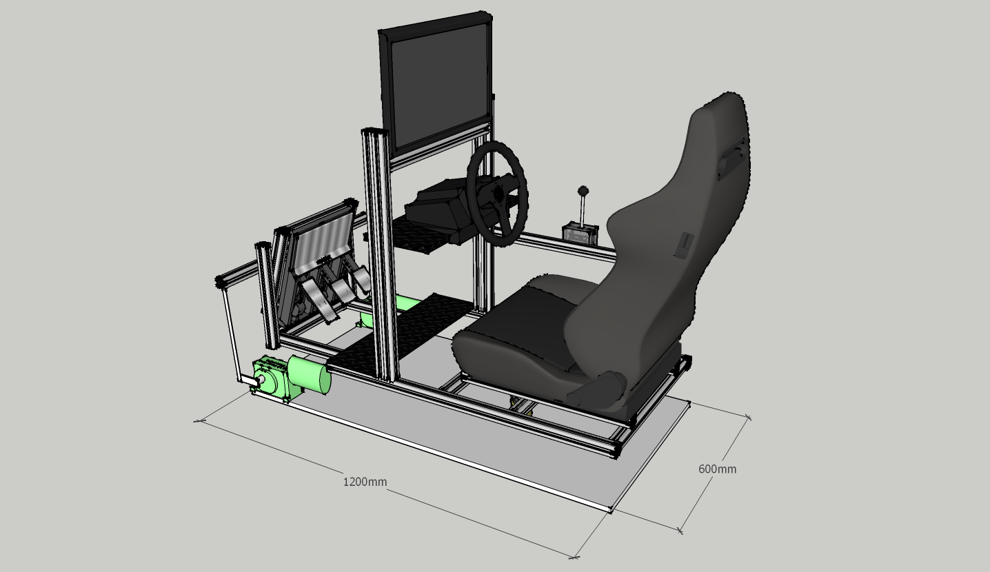 Showroom - 2 Dof DC Motor Rig with Item Profile