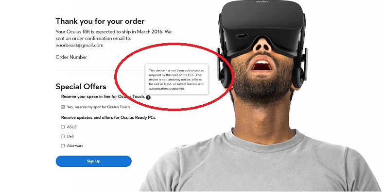 Oculus Rift Pre-Orders | Page 4