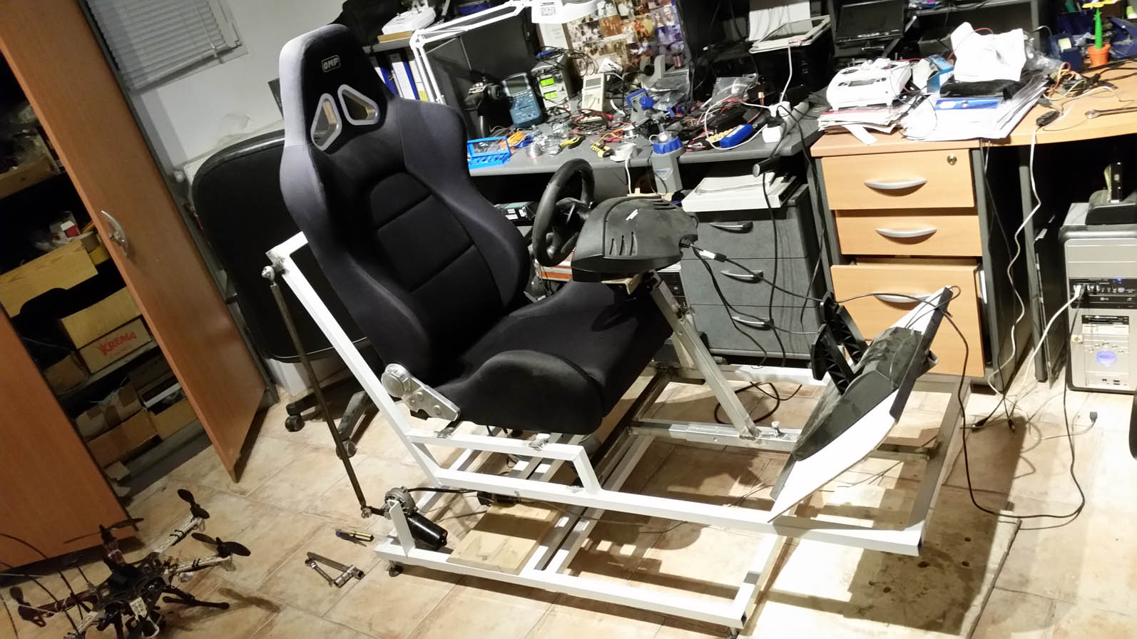 Simulator 2DOf sabertooth- arduino