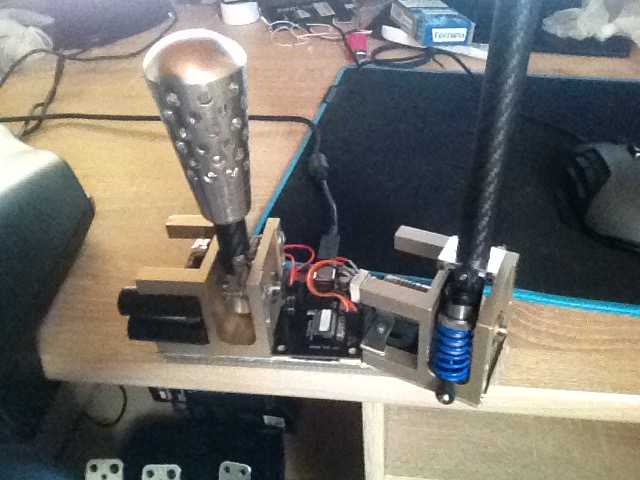 Shifter & handbrake home made