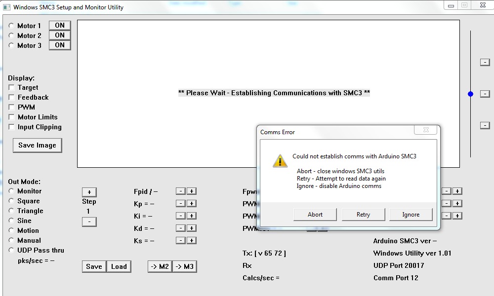 Arduino and MMs issue