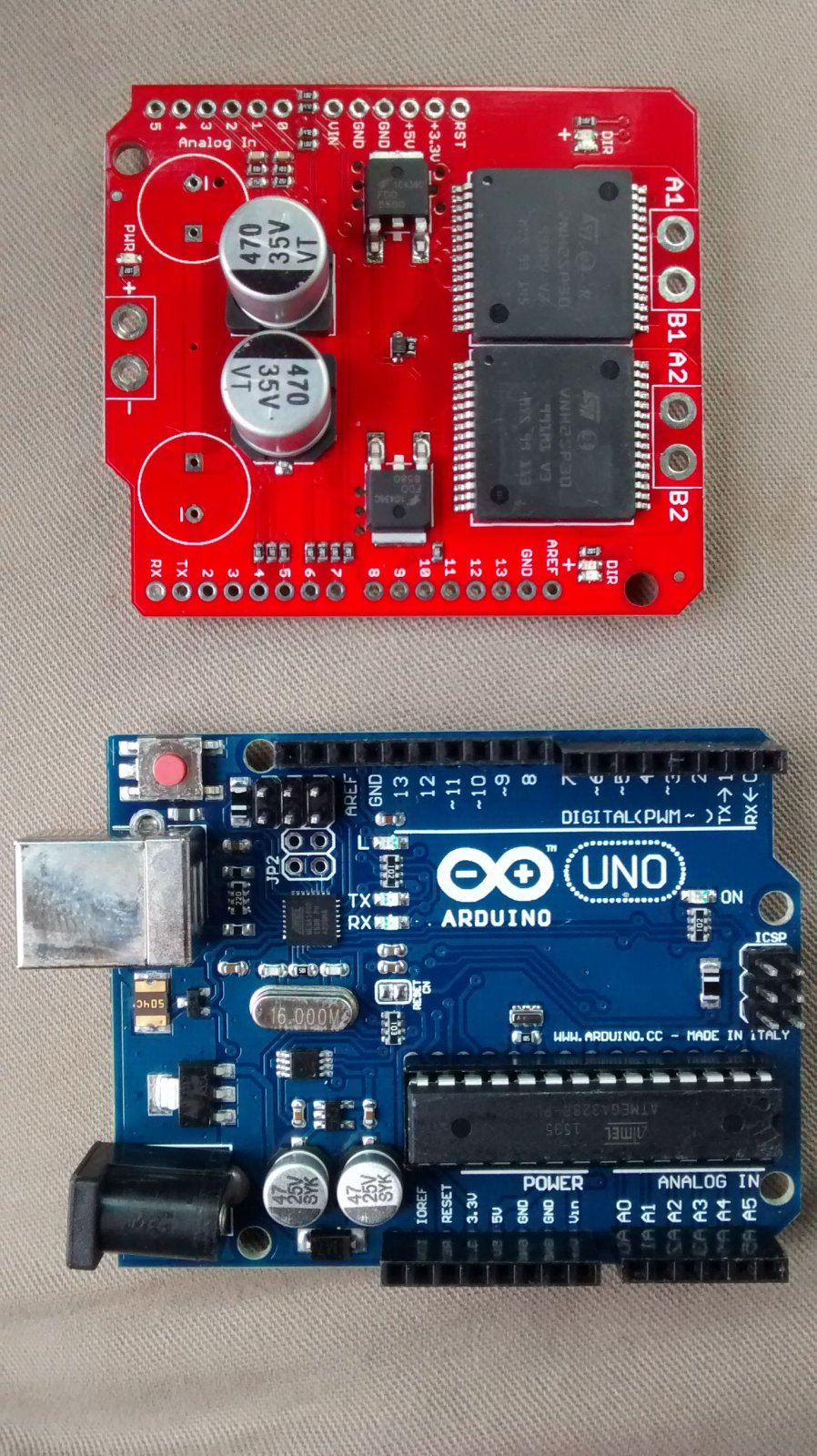 My 2dof simulator project