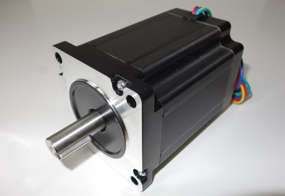 Why not to use a Stepper motor in DOF [ seen 8Nm - 15nM around 60$ ] ?