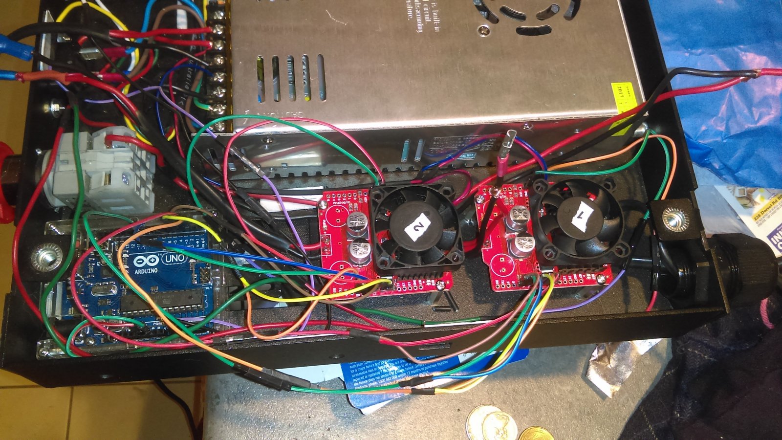 Tutorial - Monster Moto Shield acts as a single motor driver = more ...