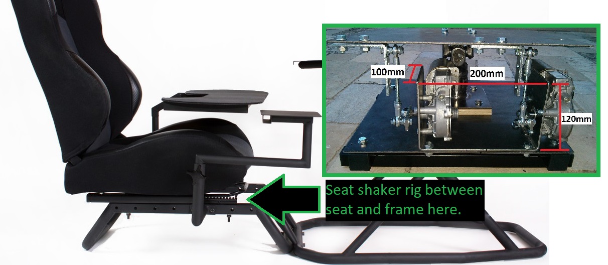 2DOF - Seat Shaker - Obutto Ozone