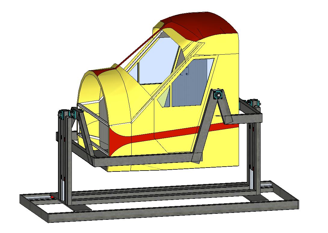 Showroom - DHC-2 Beaver (Fully functioning cockpit on 4 dof motion ...
