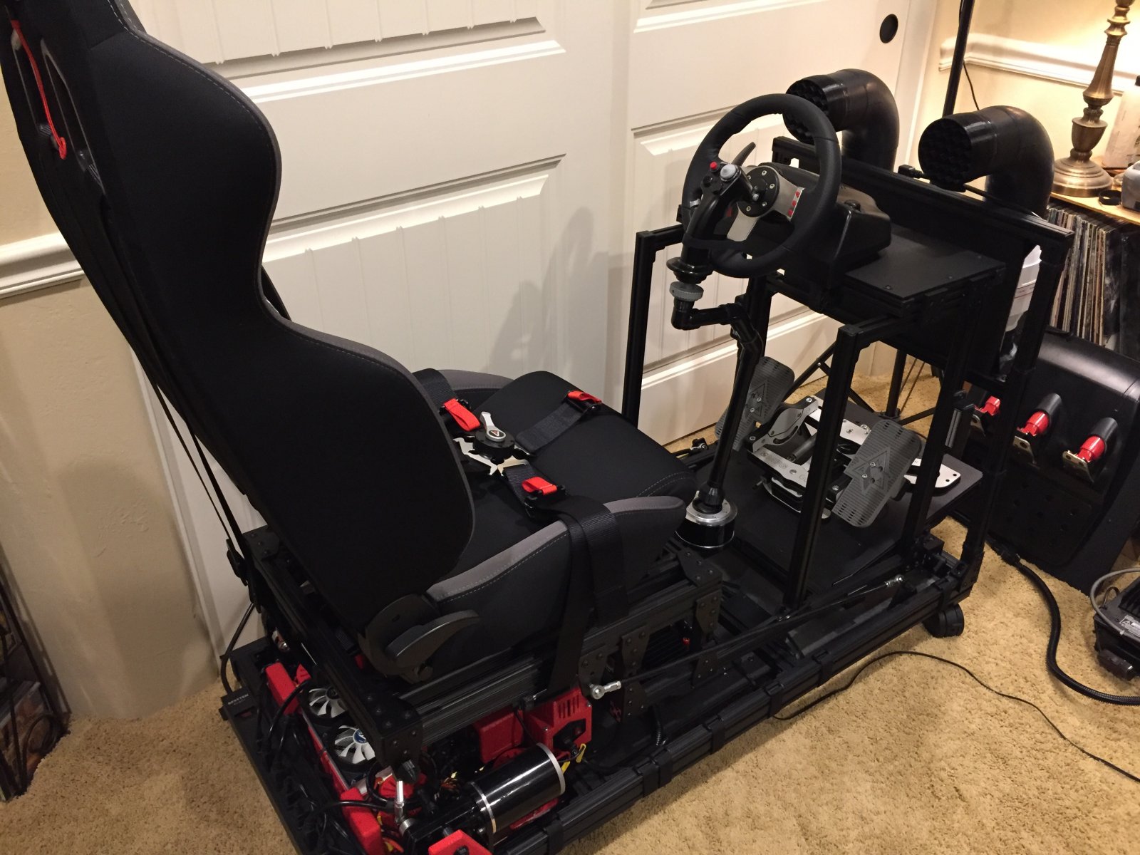 Showroom - Full-Frame 2 DOF, 80/20 Strut, JRKs, Wind, Flying/Driving Rig