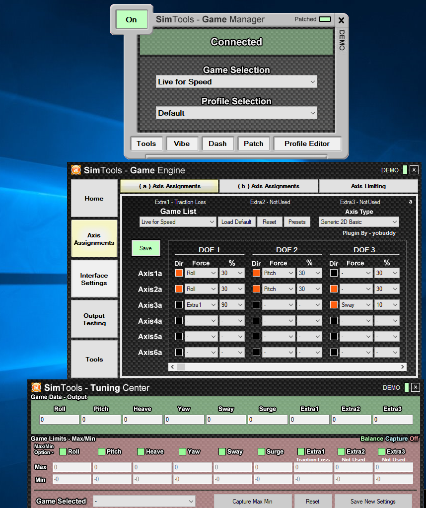 No Game Data Output Lfs With Demo Simtools V2