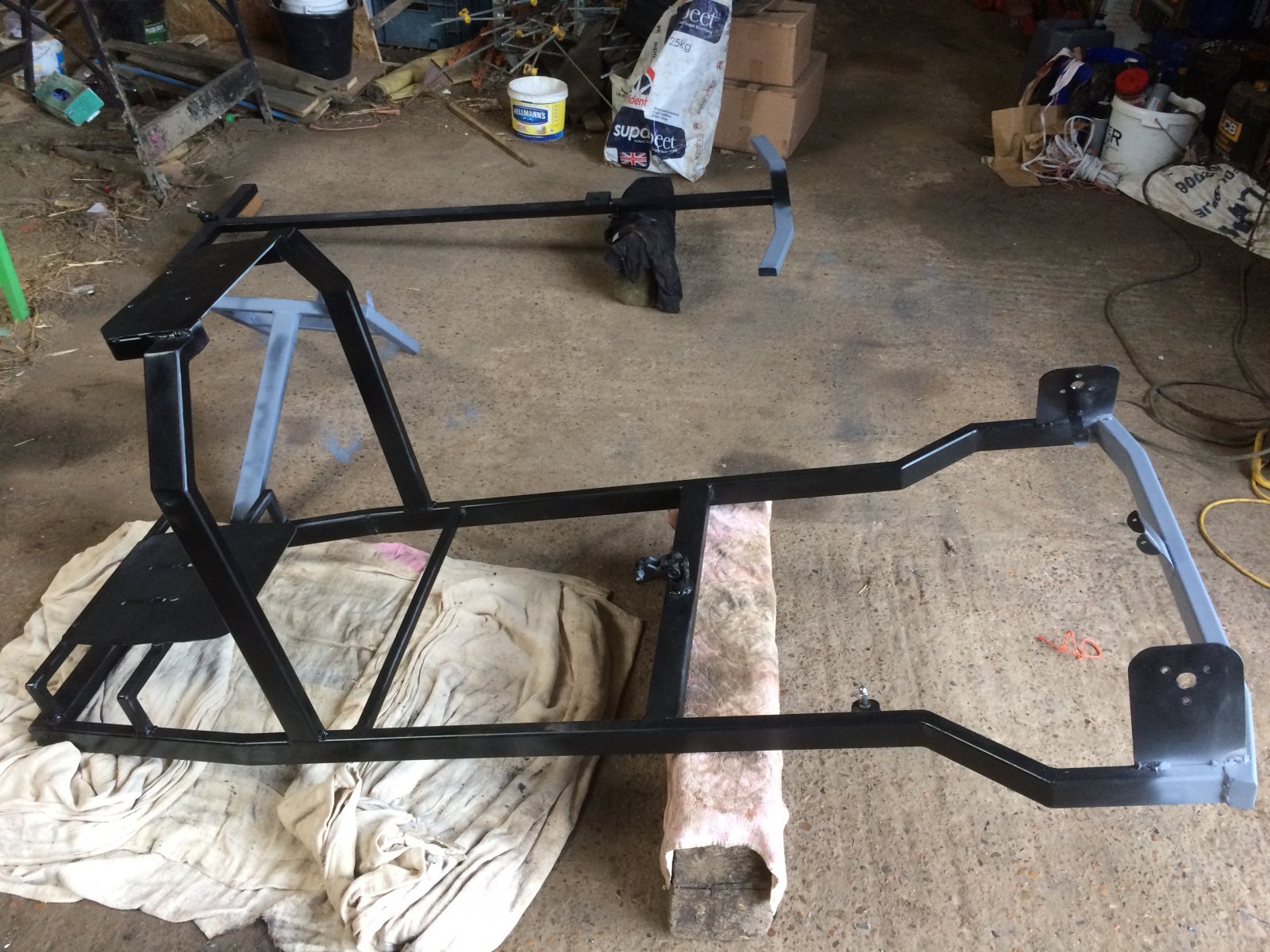 Advice for welding up the frame
