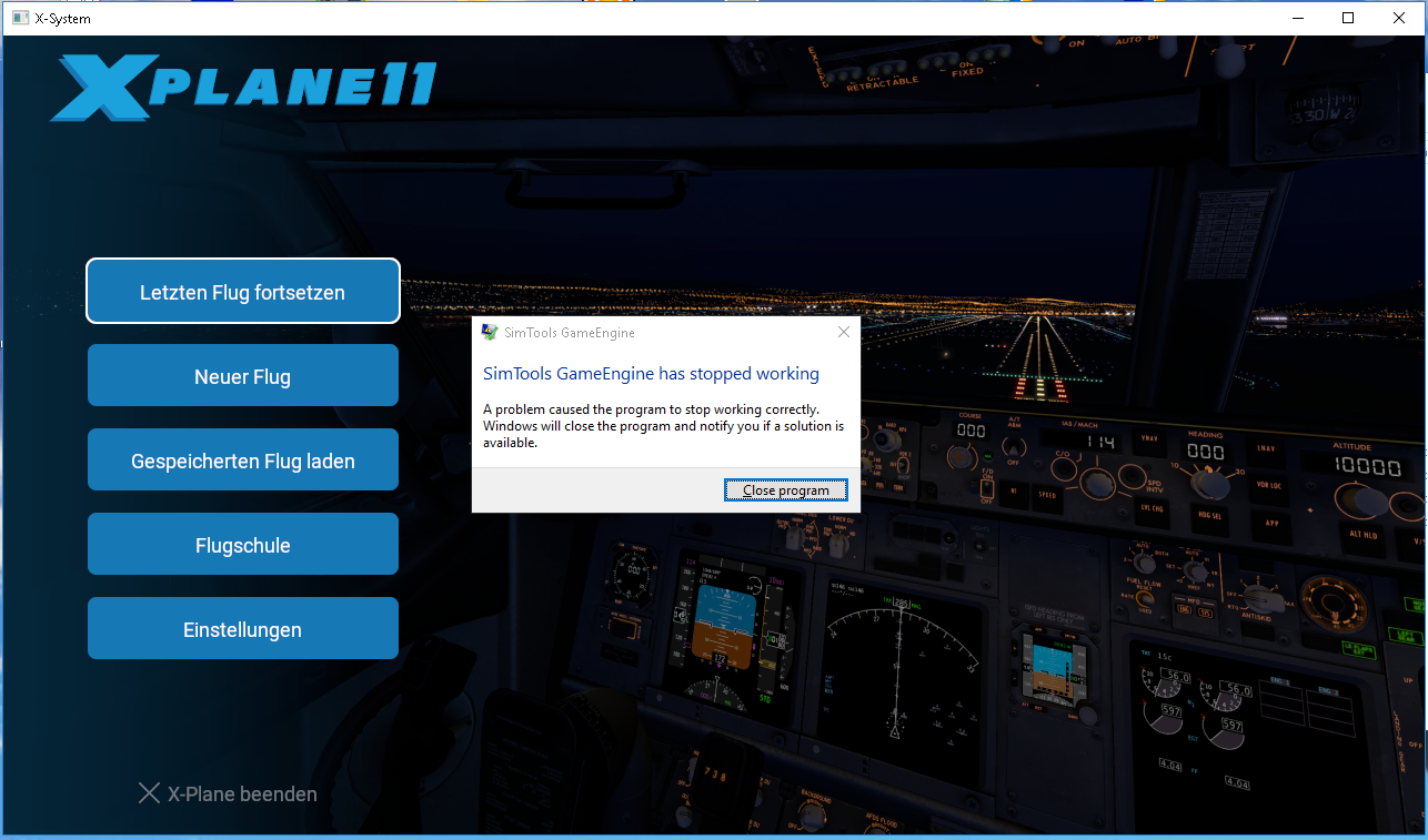 Question - X-Plane 11 (11.20vr3) - preview version an SimTools