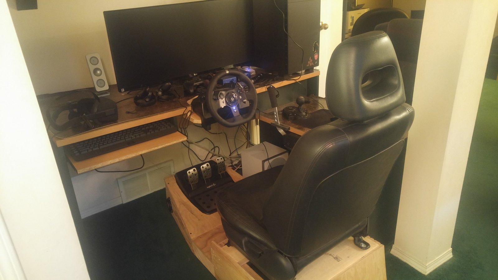 3 Servo mini Sim Rig build