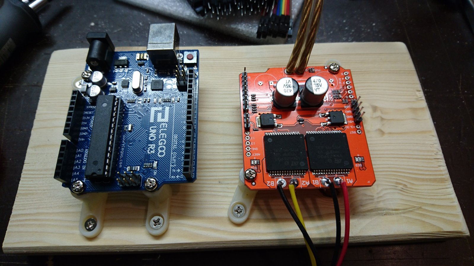 First 2 DOF DIY Motion Sim