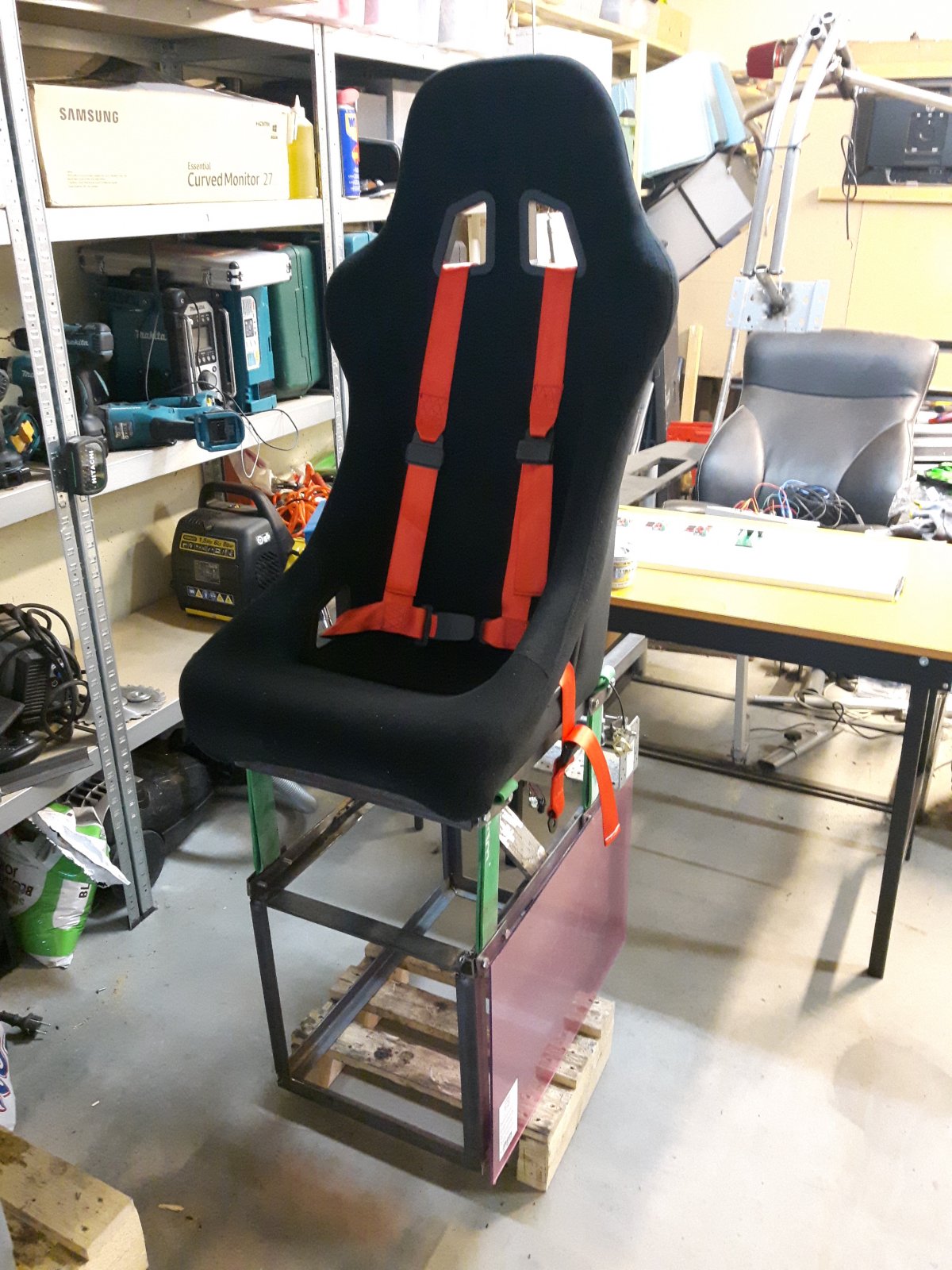 2dof pneumatic platform