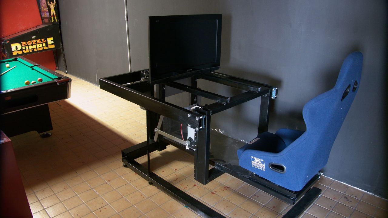 MaxDamage's simulator ( 2DOF with DC gearmotor )