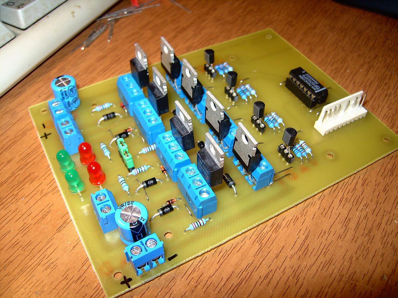 Tronic's DIY dual Mosfet H-bridge (DSMhb)