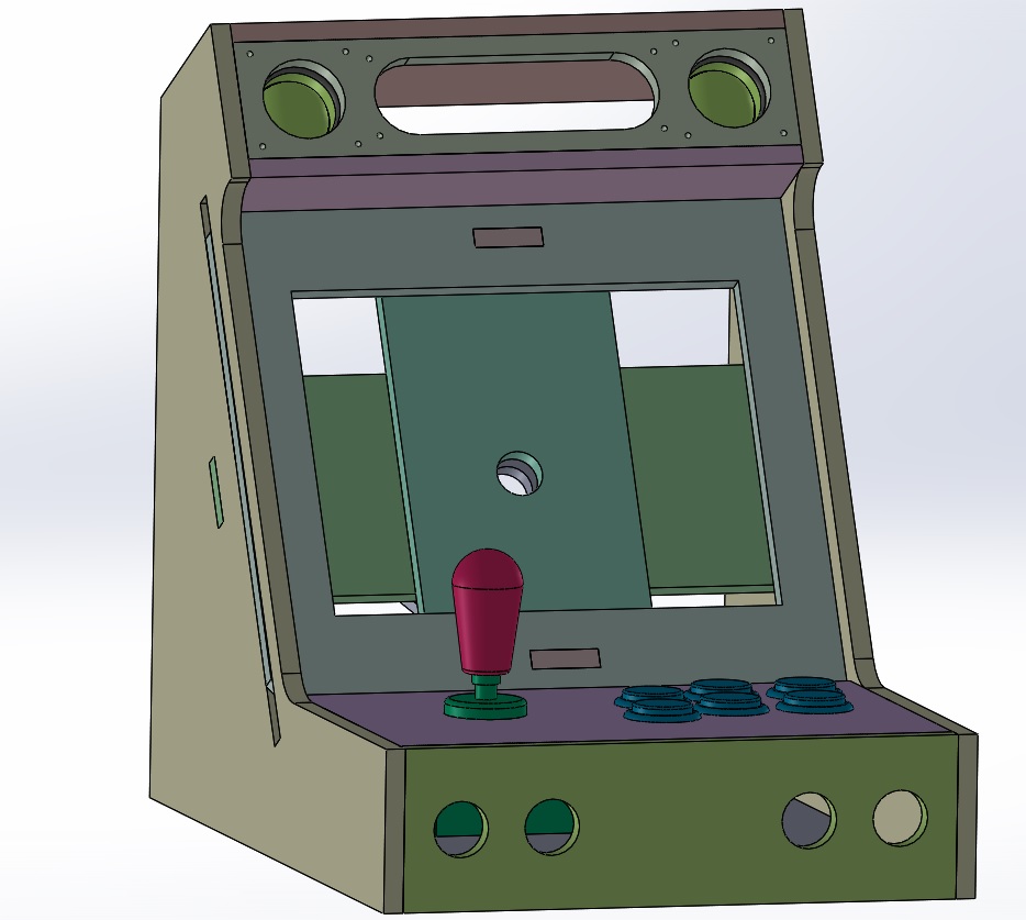 My retro game machine DIY.