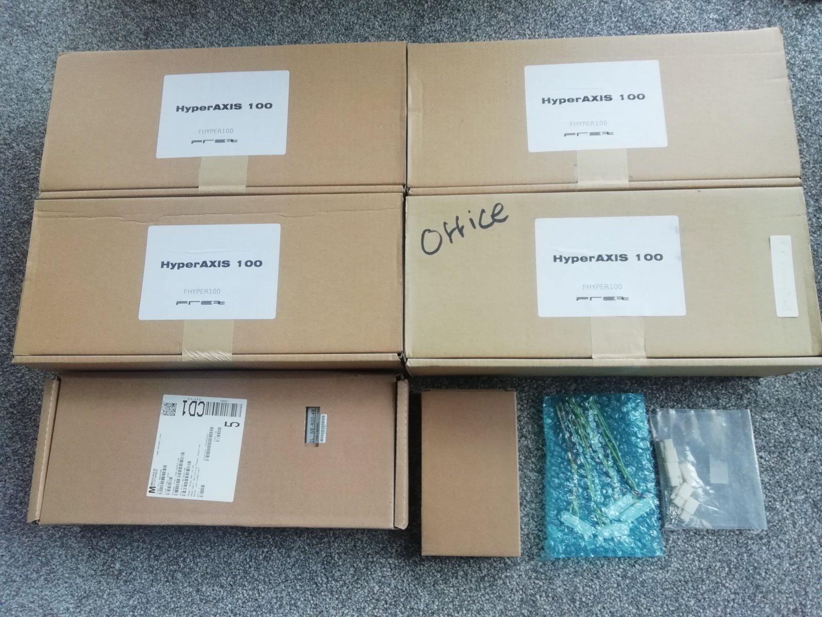 Frex HyperAXIS actuators and power supplies (UK)