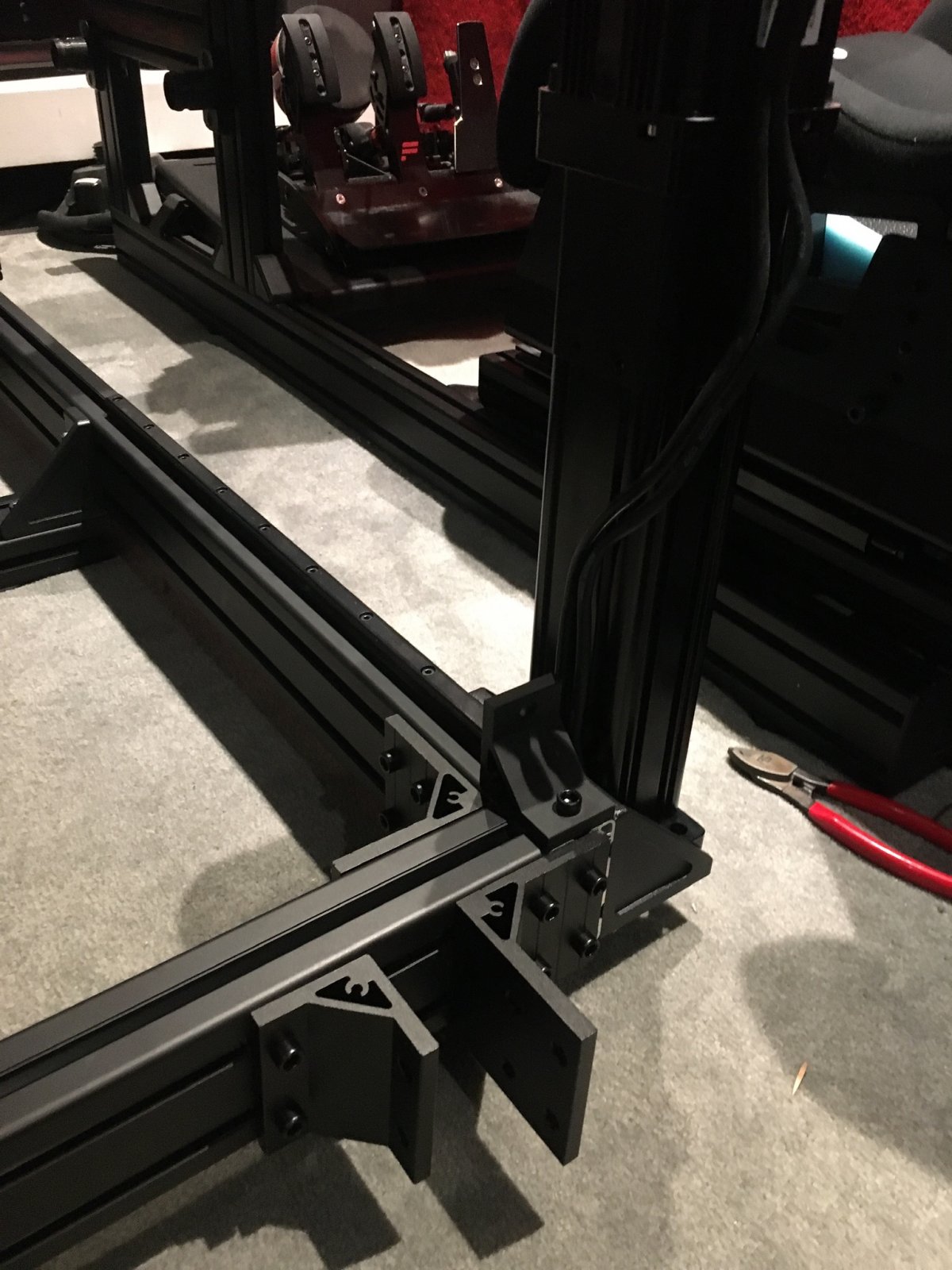 Showroom - My diy motion rig, 4DOF with surge.