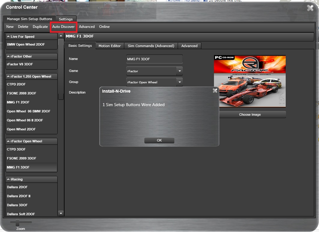 Simxperience Commander Software