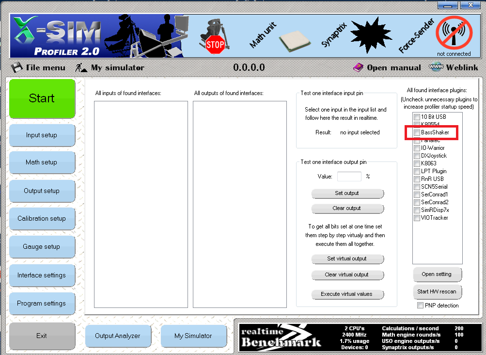 Buttkicker and X-Sim