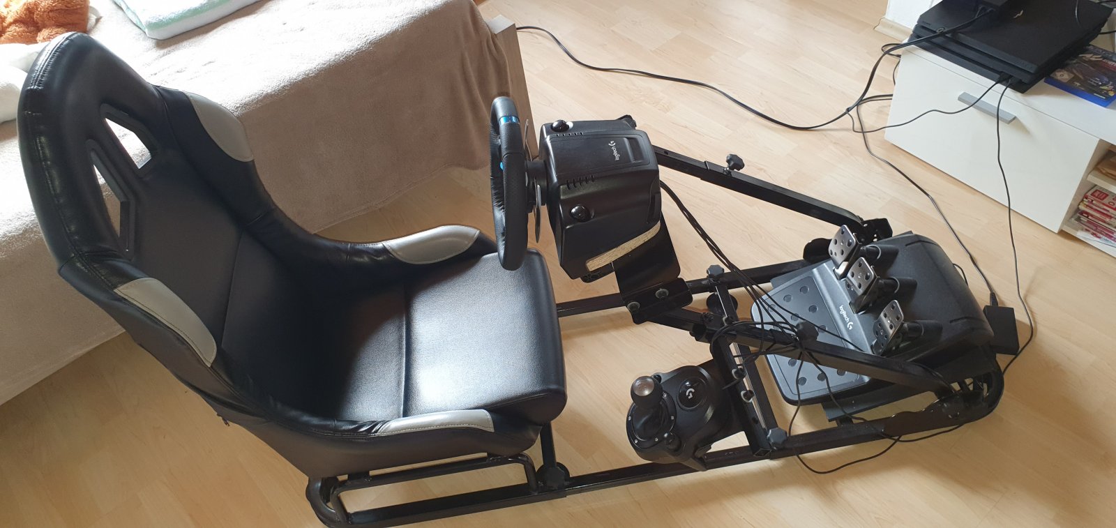 Starting my first 2DOF DIY motion rig