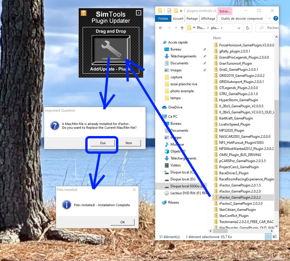 Question - pb to re-patch rfactor special edition 2008
