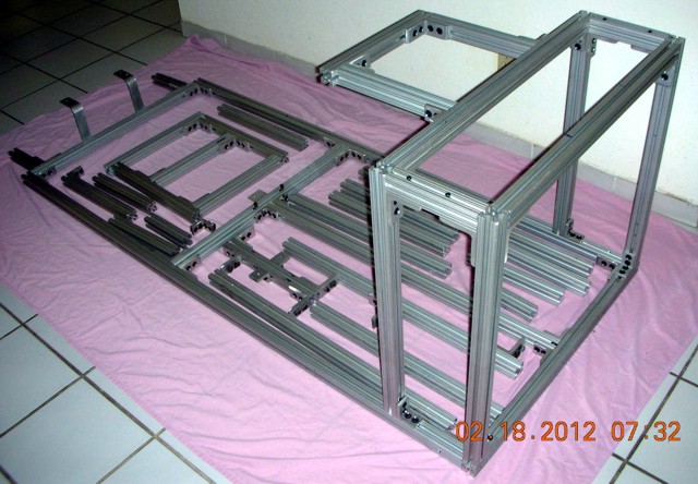 8020 Aluminum T- frames for 2dof style frame for sale