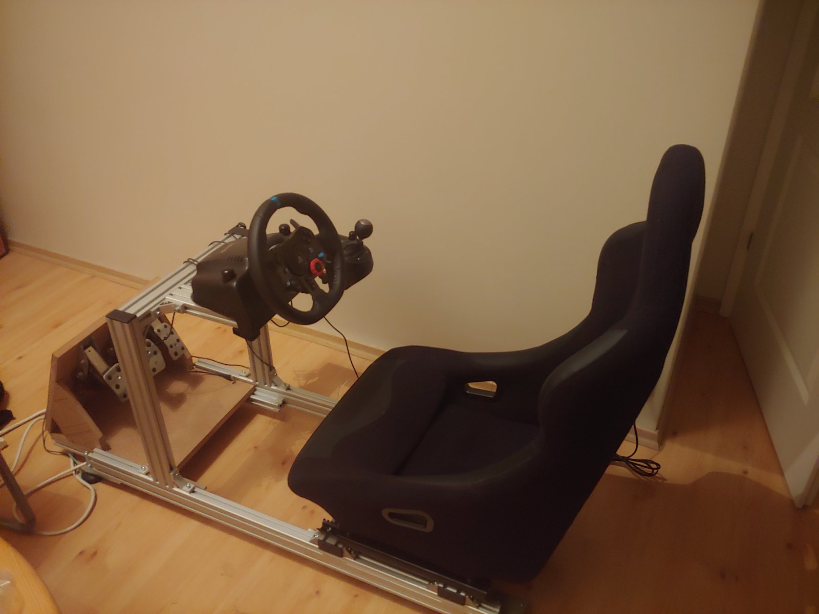 Showroom - 2DOF motion sim on universal joint with two wiper motor from ...