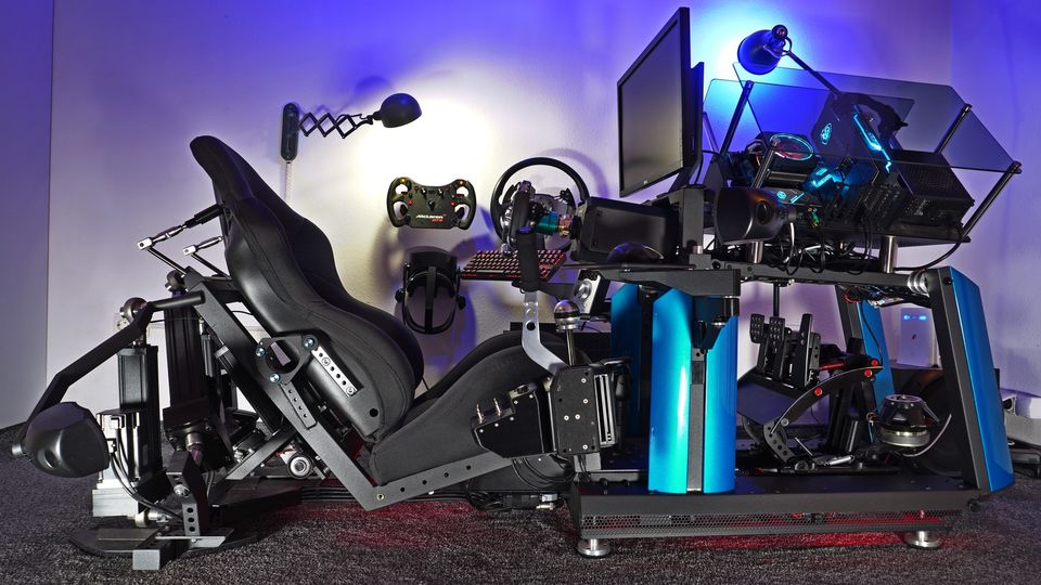 T.S. CUSTOM Response Hypersimulator - Motion Racing Simulator Prototype ...