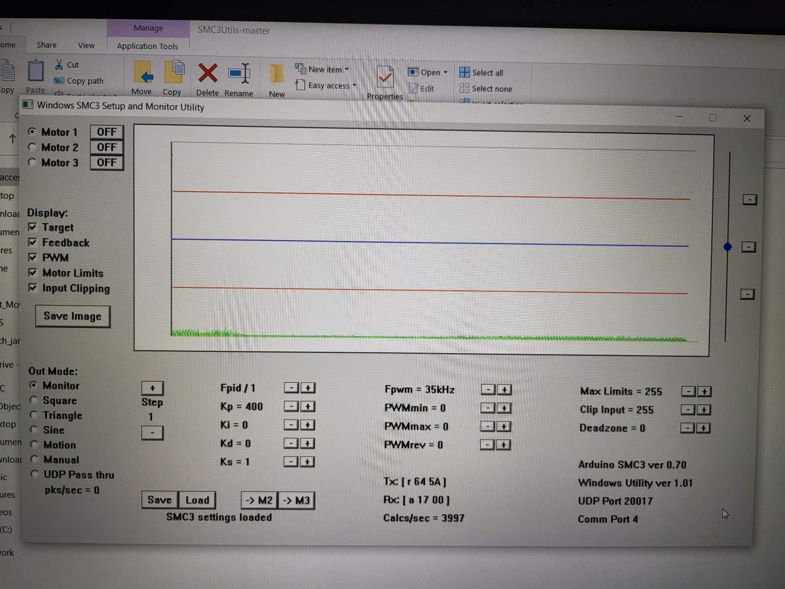 Tutorial Smc3 Arduino 3dof Motor Driver And Windows Utilities Page 109