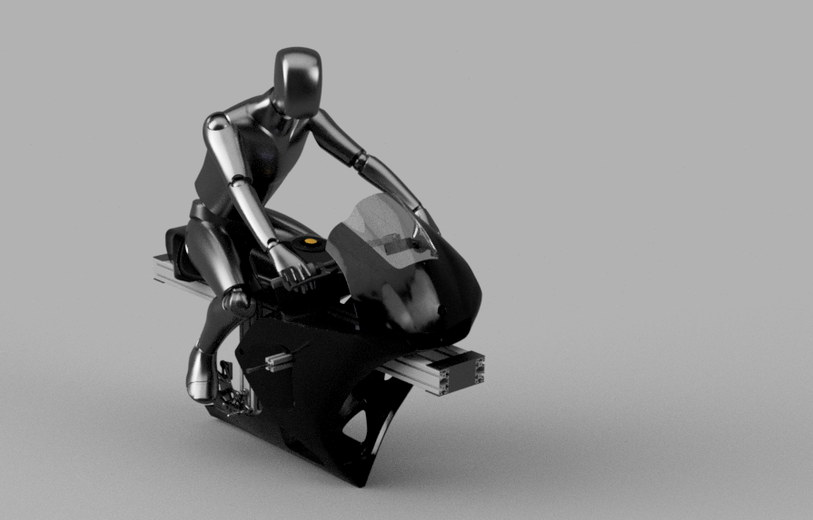 Showroom - Motorcycle 4 DoF Motion sim