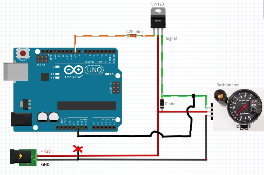 Tutorial - Arduino RevBurner driving a tachometer. | Page 4