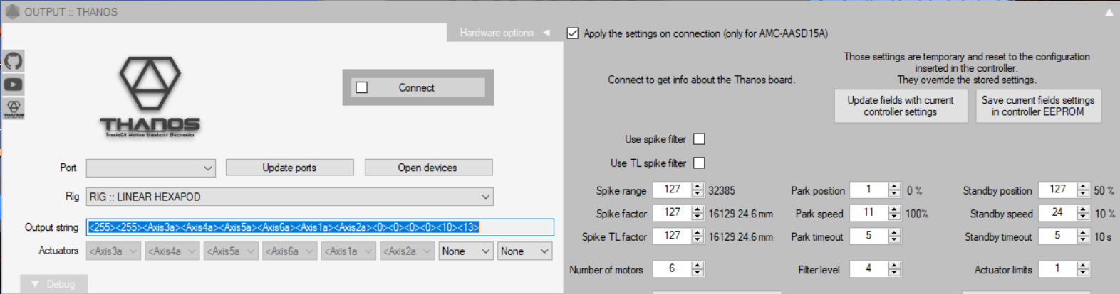 Question - 6DOF TEST MACHINE