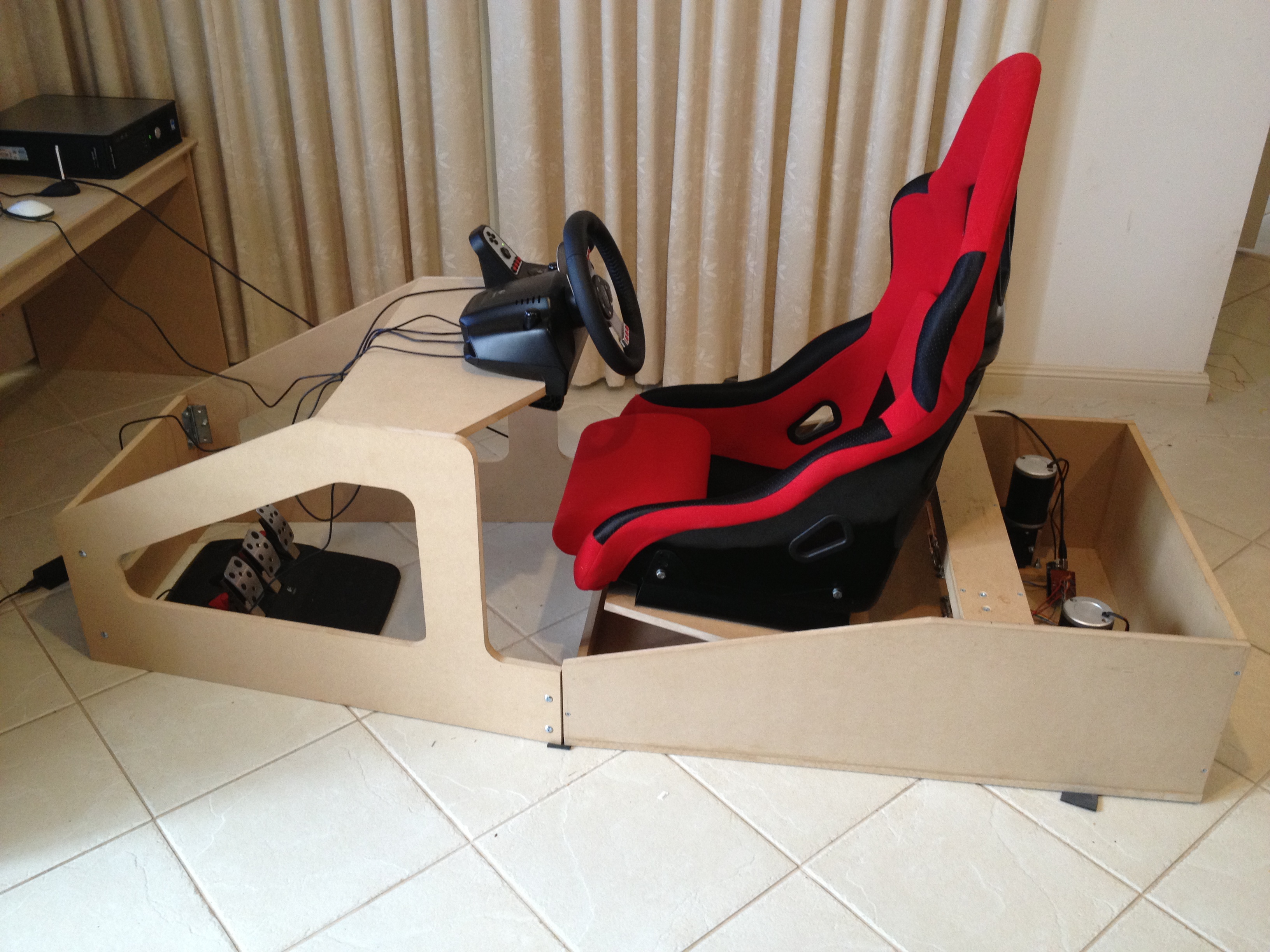 MRAP Seat Mover - first motion