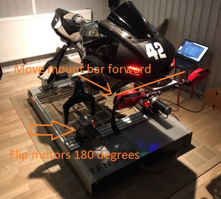 Showroom - Motorcycle 4 DoF Motion sim | Page 5