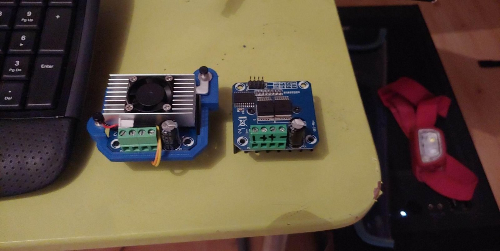 Cooling mod for IBT-2 with BTN8982 Hbridges included.