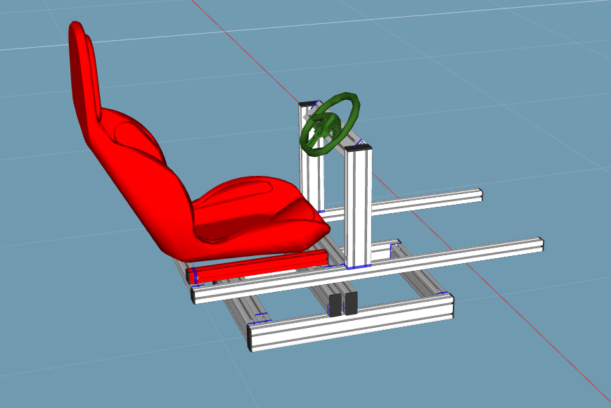 DIY 2DOF Racing Sim