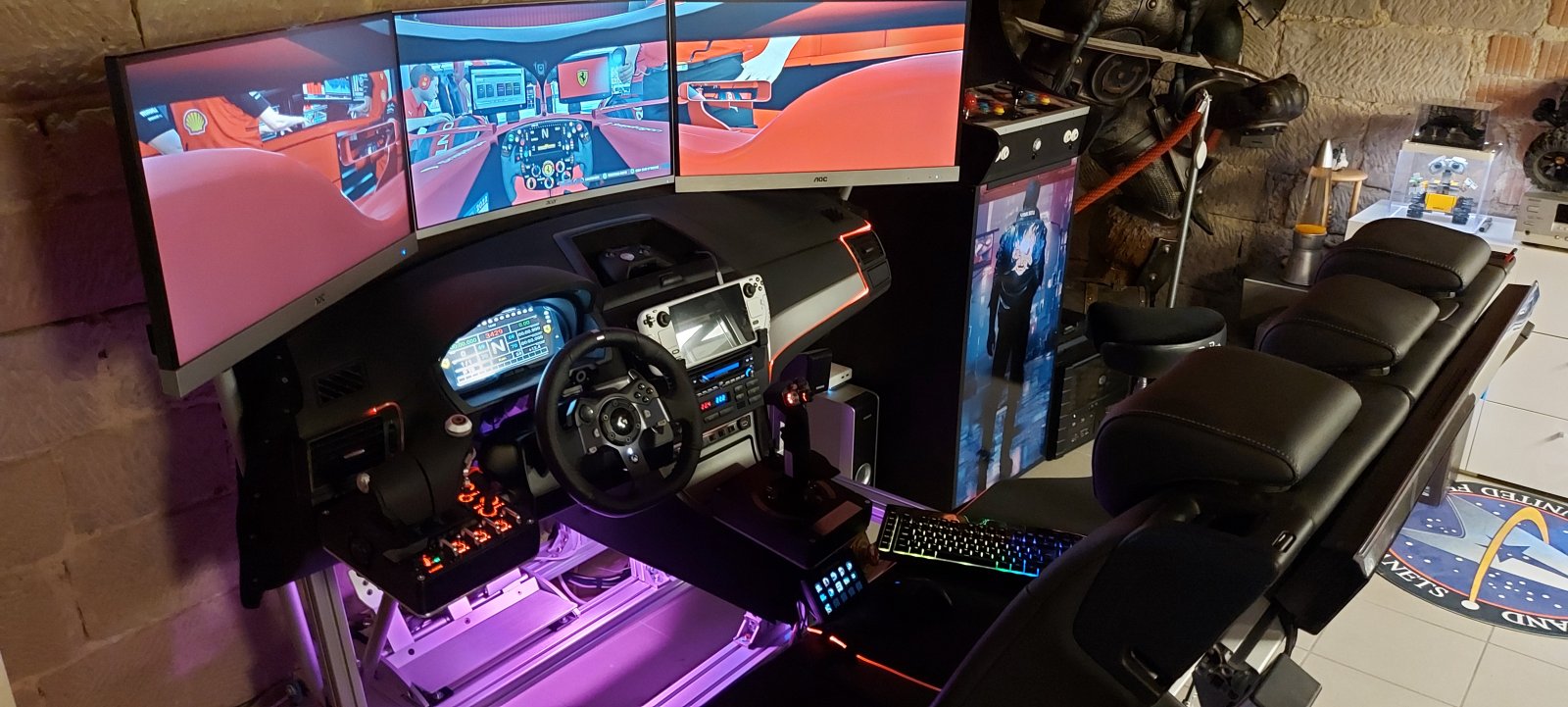 My Double Seat Simulator