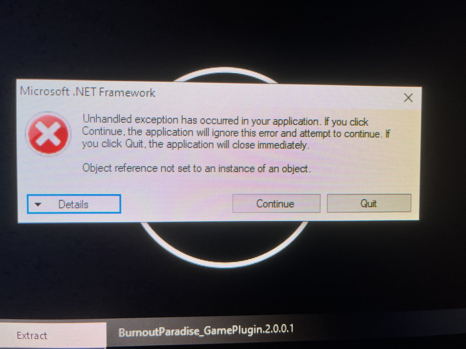 Question - Error help