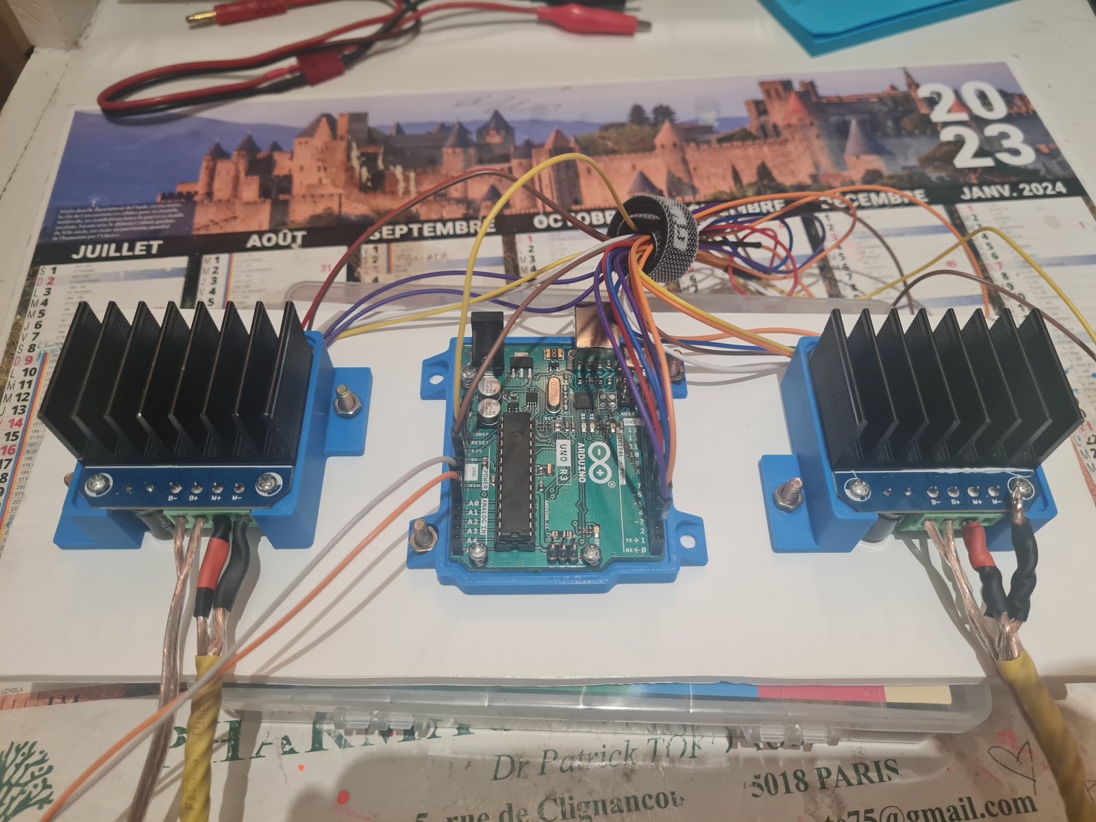 Showroom - 2DOF project motor 250w 75rpm